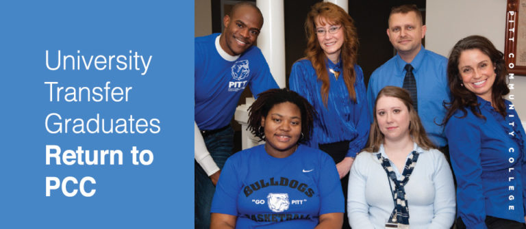 University Transfer Graduates Return to PCC - Pitt Community College ...